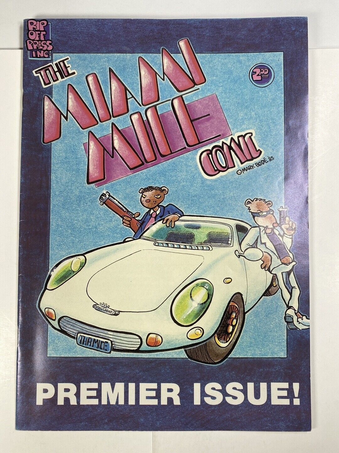 Miami Mice #1 VF- Premier Issue Rip Off Press Inc. C53A | Comic Books ...