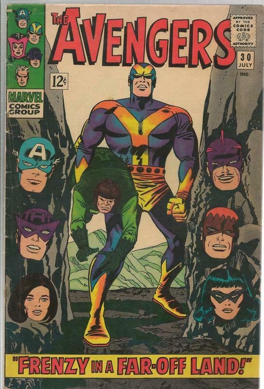 Avengers #30 ORIGINAL Vintage 1966 Marvel Comics Goliath | Comic Books ...