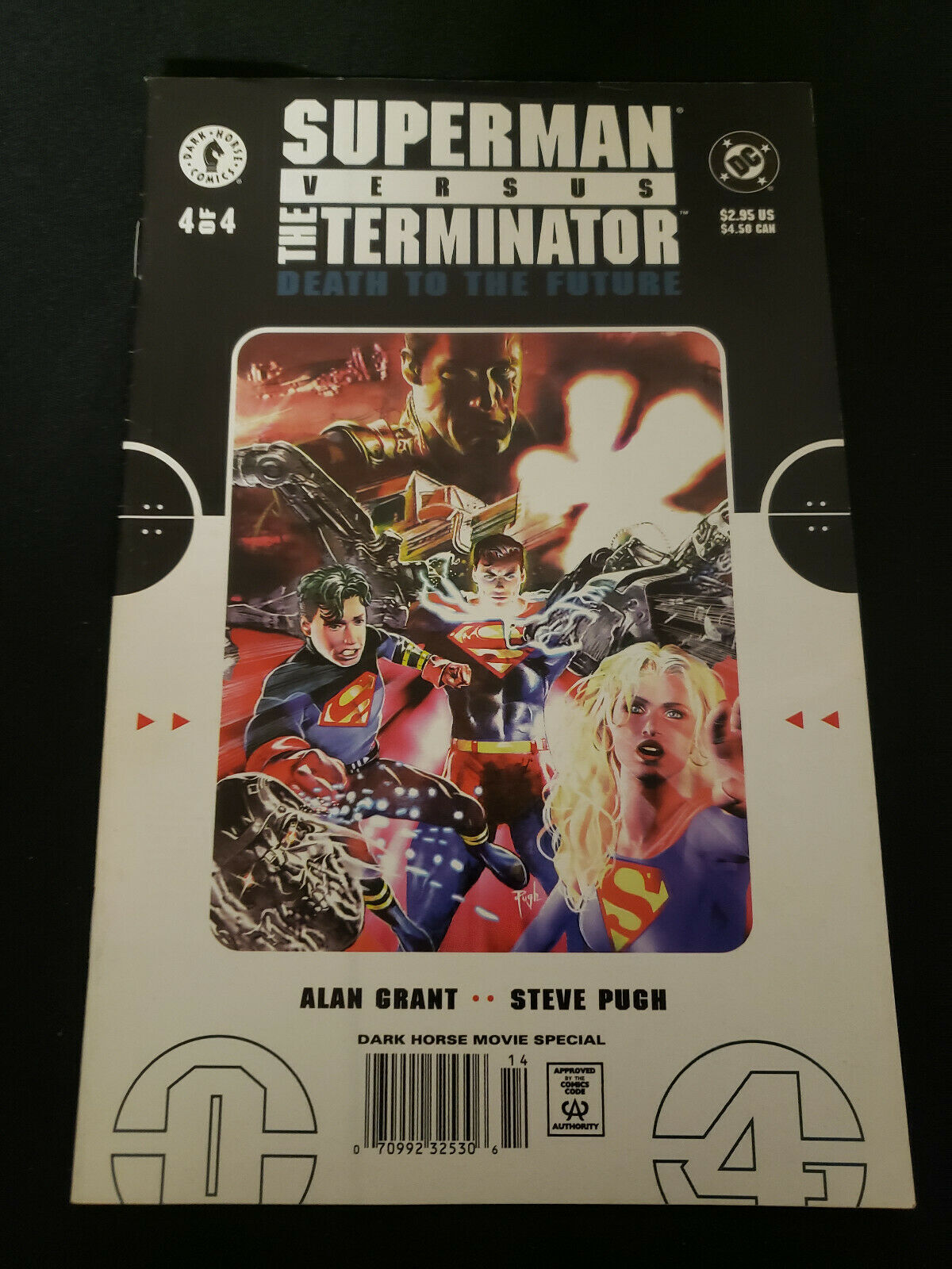 Superman VS the Terminator: Death to the Future (Nm-) Issue #4 of 4 ...