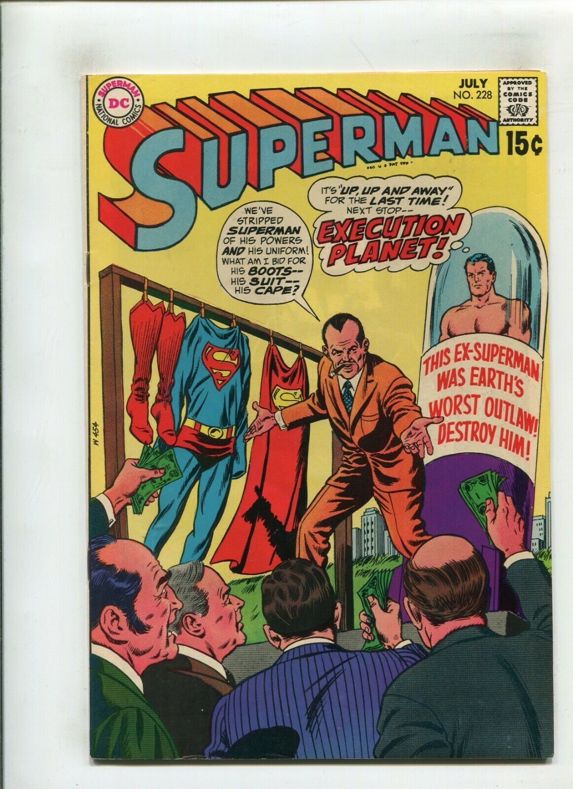 Superman #228 (8.0) Execution Planet!! 1970 | Comic Books - Bronze Age ...