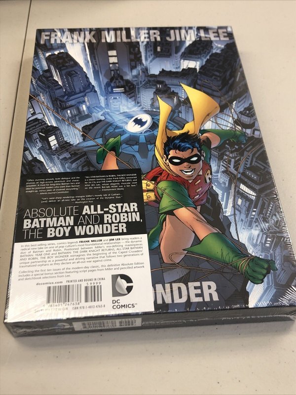 Absolute All-Star Batman And Robin The Boy Wonder (2004) HC DC Jim Lee ...
