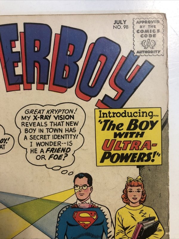 Superboy (1962) #98 ( G) 1st Ultraboy Legion of Superheroes| DC Comics ...