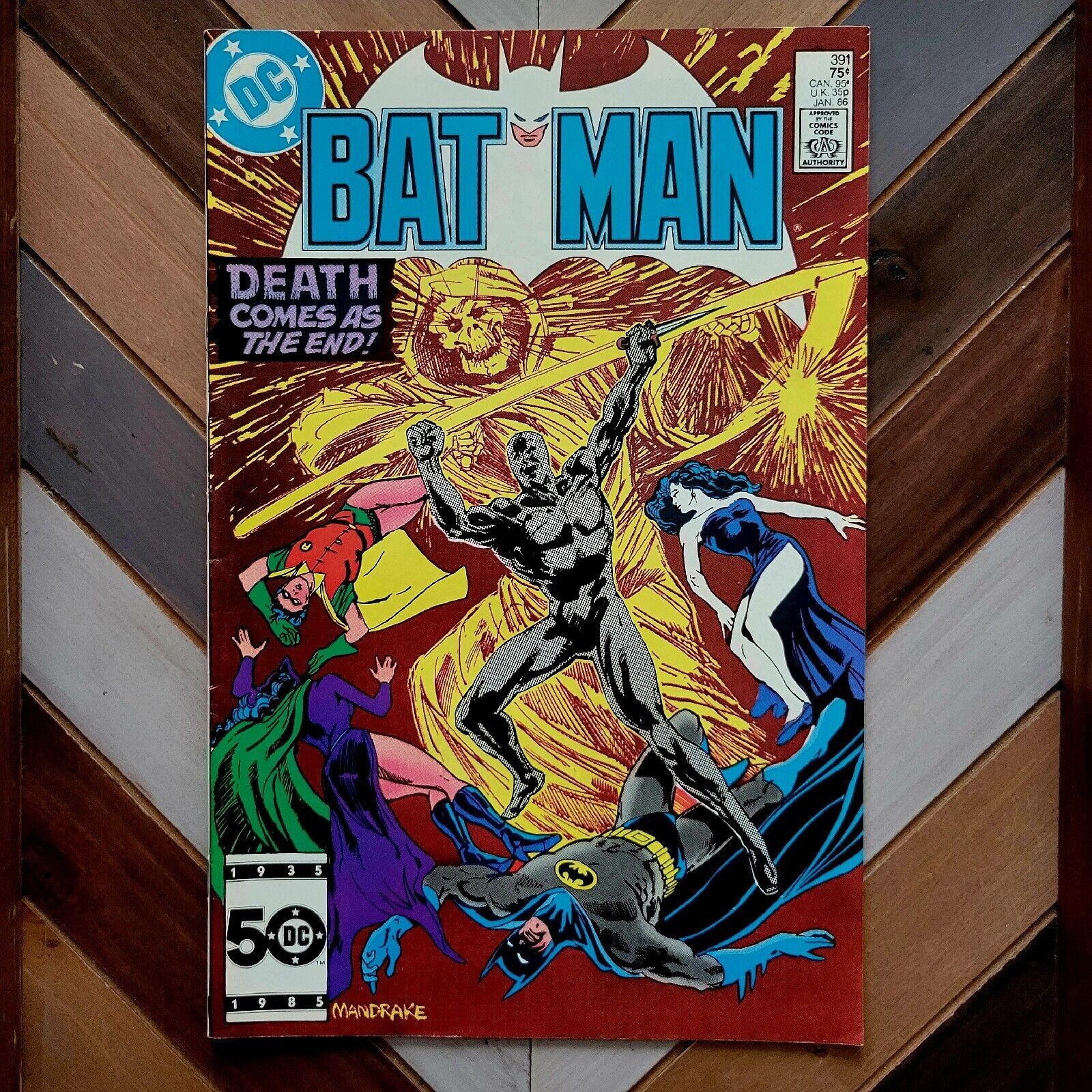 BATMAN #391 FN/VF (DC 1986) Night Slayer + Catwoman, Nocturna & Jason ...