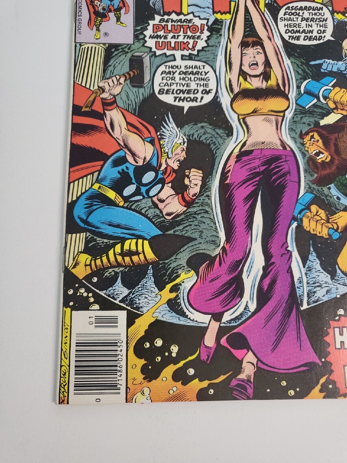 The Mighty Thor #279: "A Hammer in Hades!" Jane Foster Bondage, Marvel ...