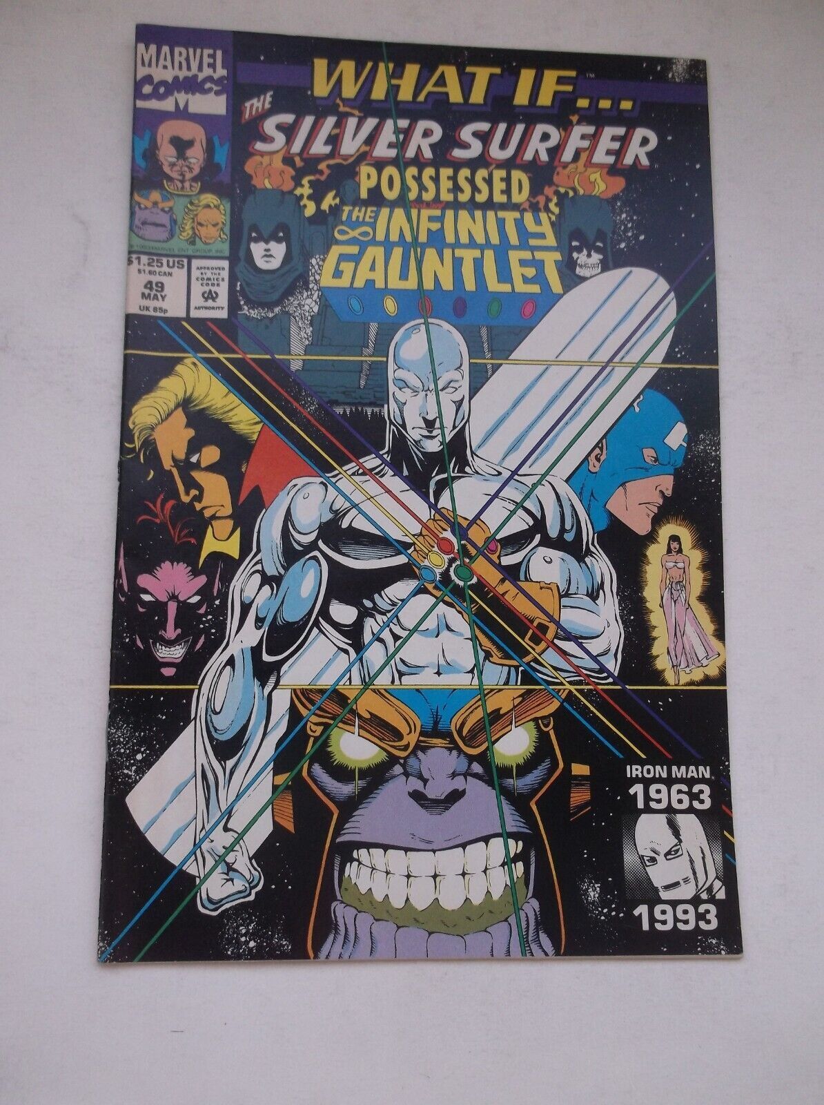 Marvel: What if...the Silver Surfer Possessed the Infinity Gauntlet #49 ...
