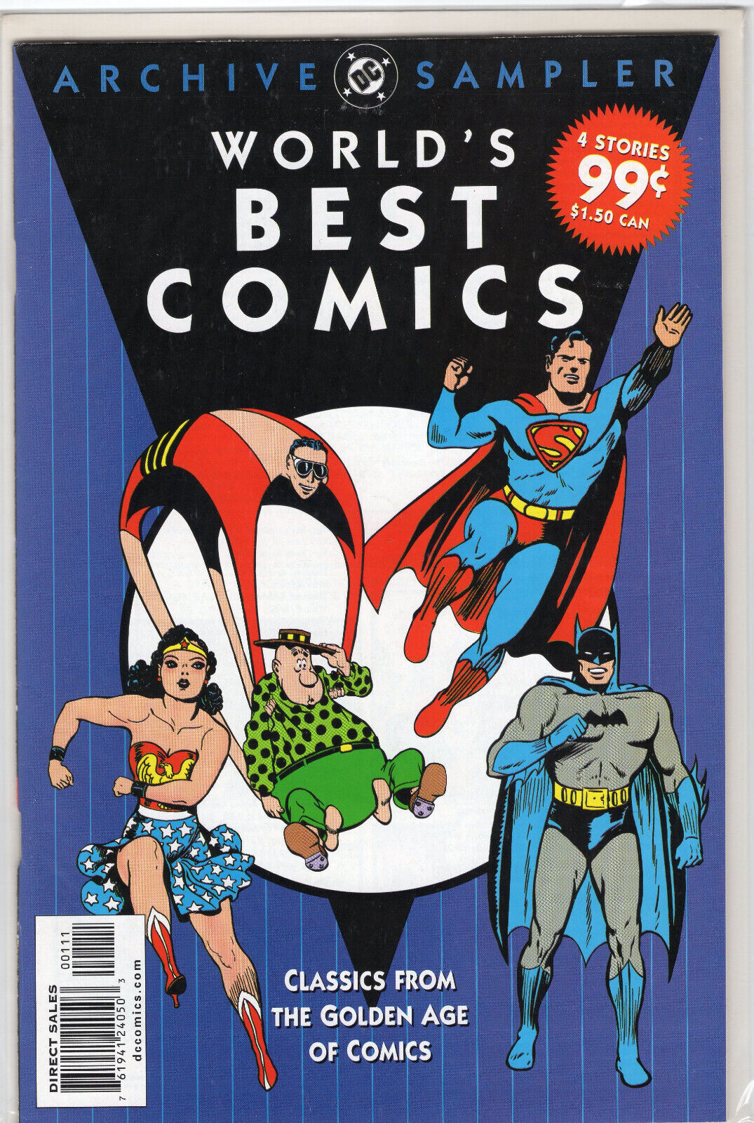 DC Comic Archive Sampler World's Best Comics From The Golden Age | Comic Books - Modern Age, DC ...