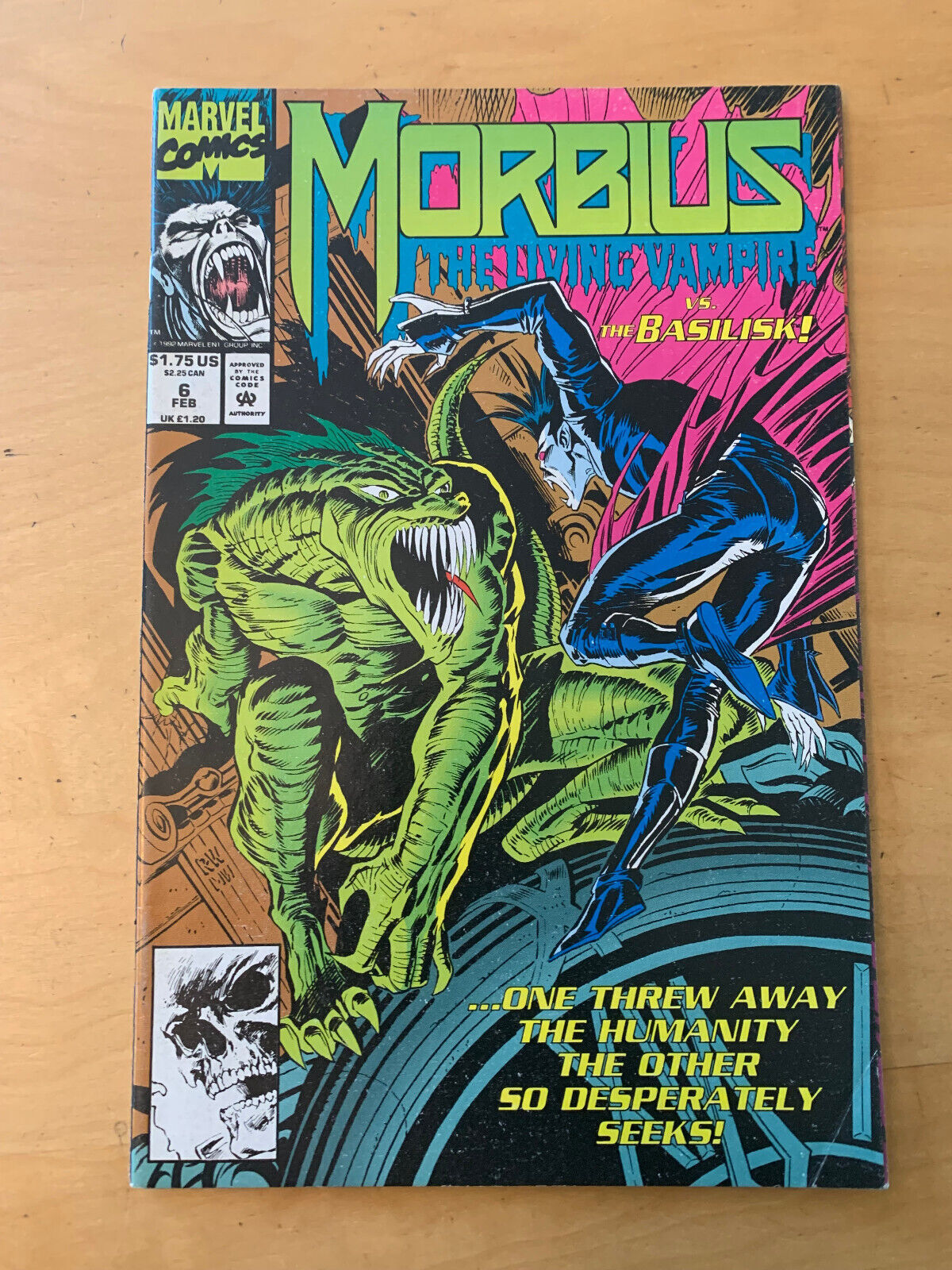 Morbius 6, SEE Pics for Grade, 1st Print, Basilisk, 1993 | Comic Books ...