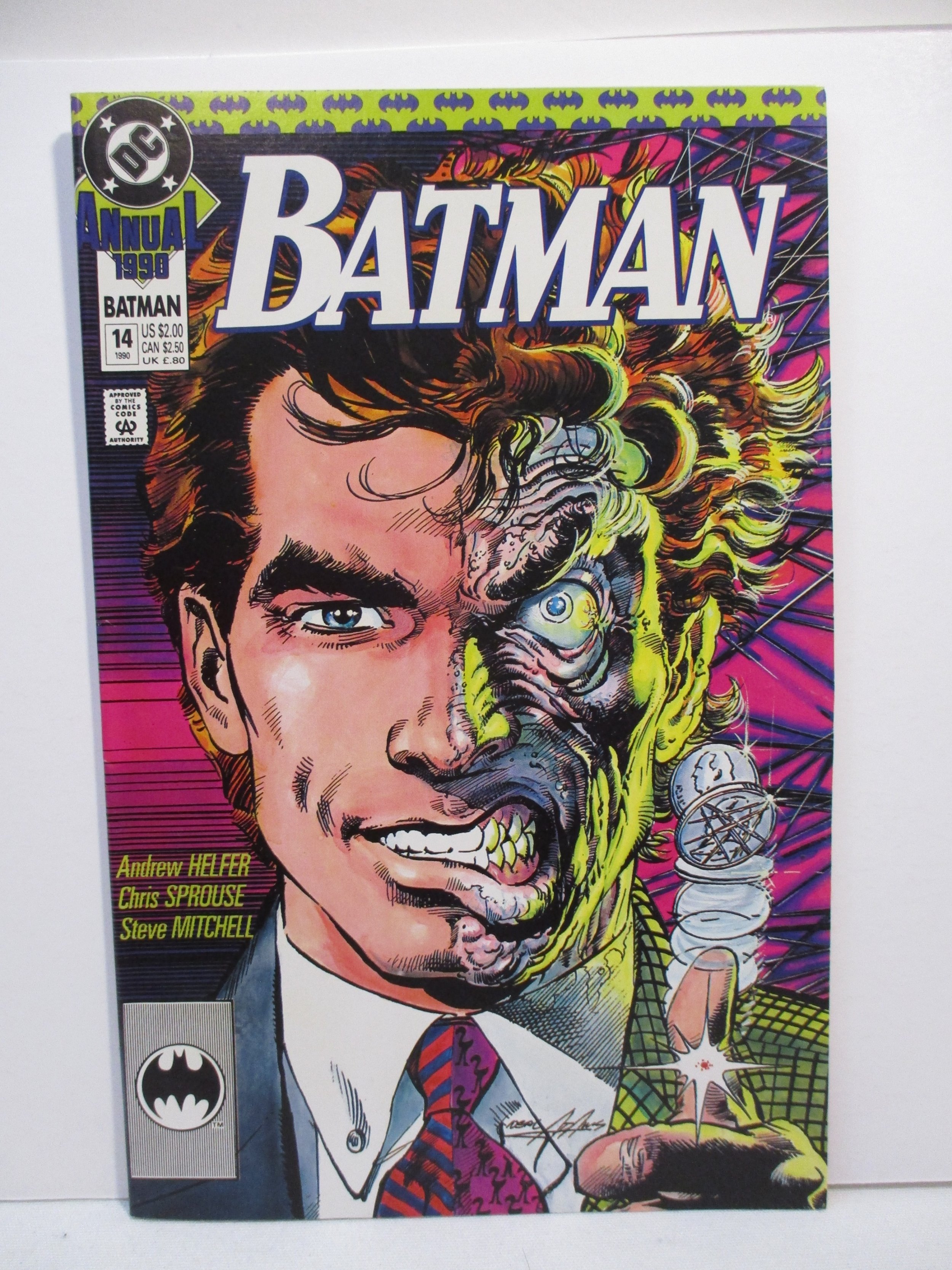 Batman Annual #14 (1990) Origin of Two-Face | Comic Books - Copper Age ...