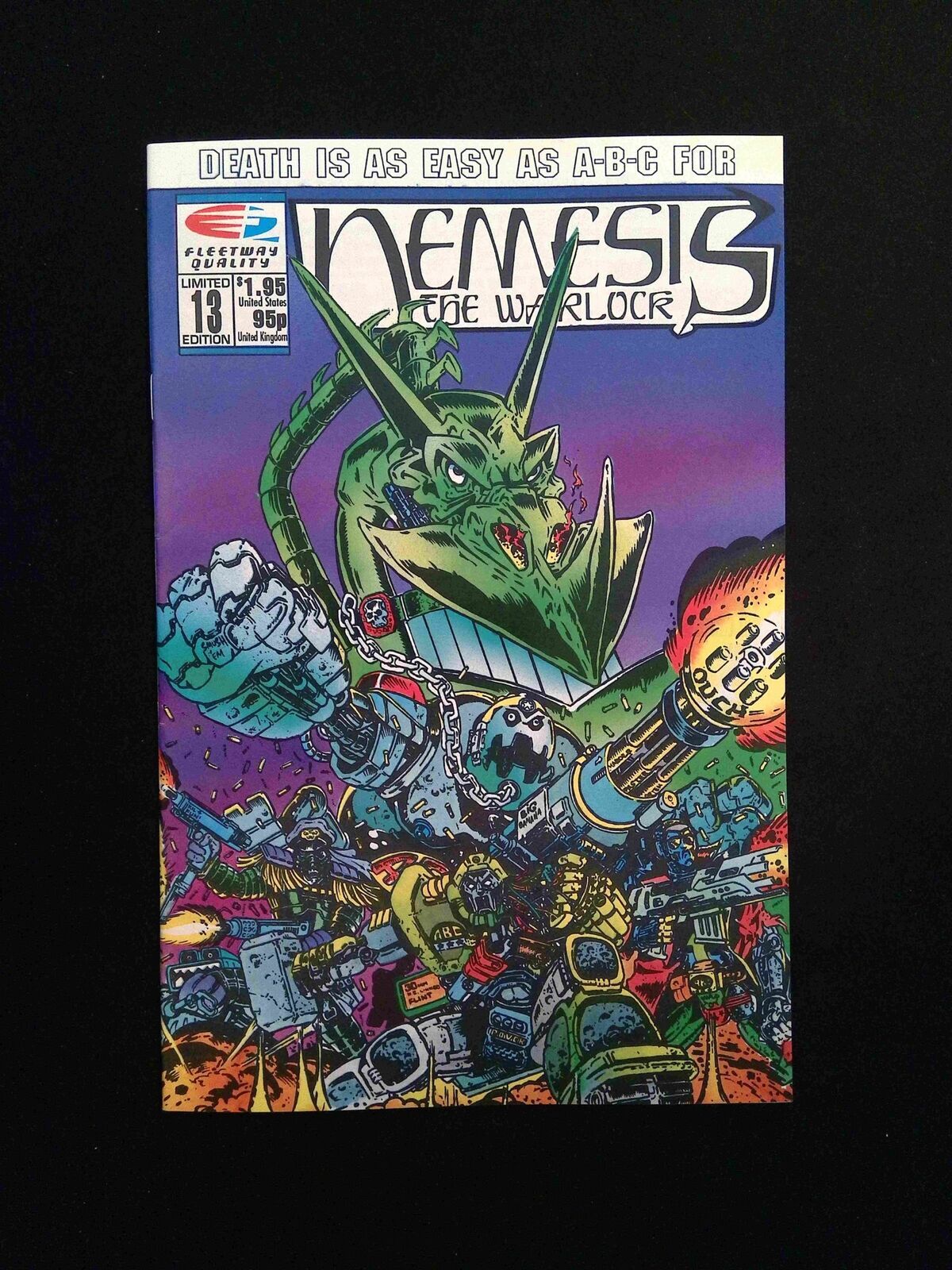 Nemesis The Warlock #13 FLEETWAY/QUALITY Comics 1990 VF | Comic Books ...