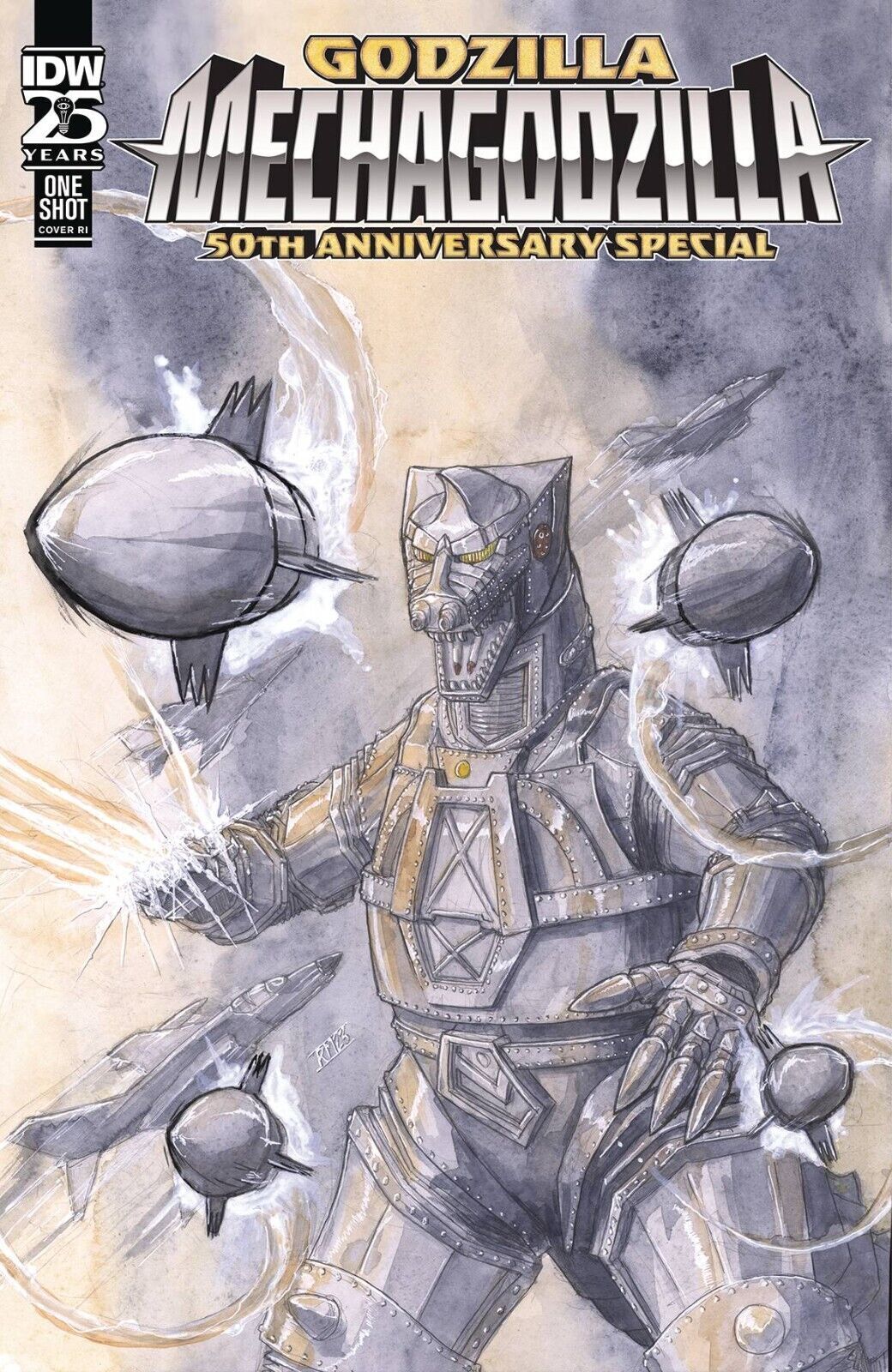 Godzilla Mechagodzilla 50th Anniversary Special 1:10 Miller Variant IDW ...