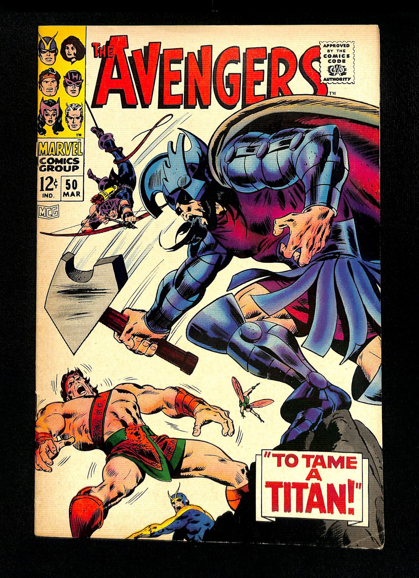 Avengers #50 Typhon, Zeus and Ares Appearance! | Full Runs & Sets ...