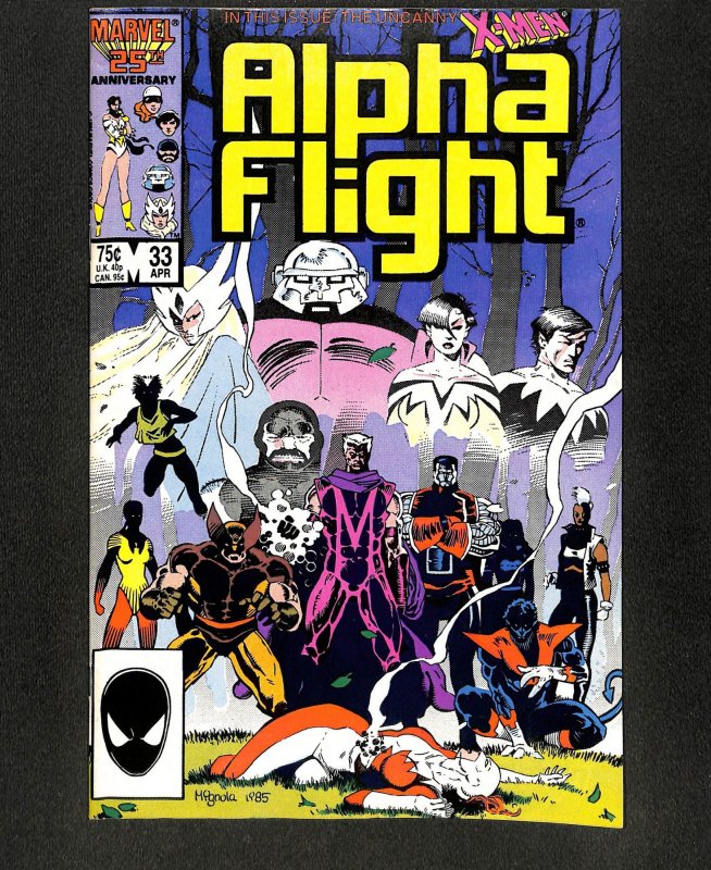 Alpha Flight #33 1st Lady Deathstrike! | Full Runs & Sets, Marvel ...