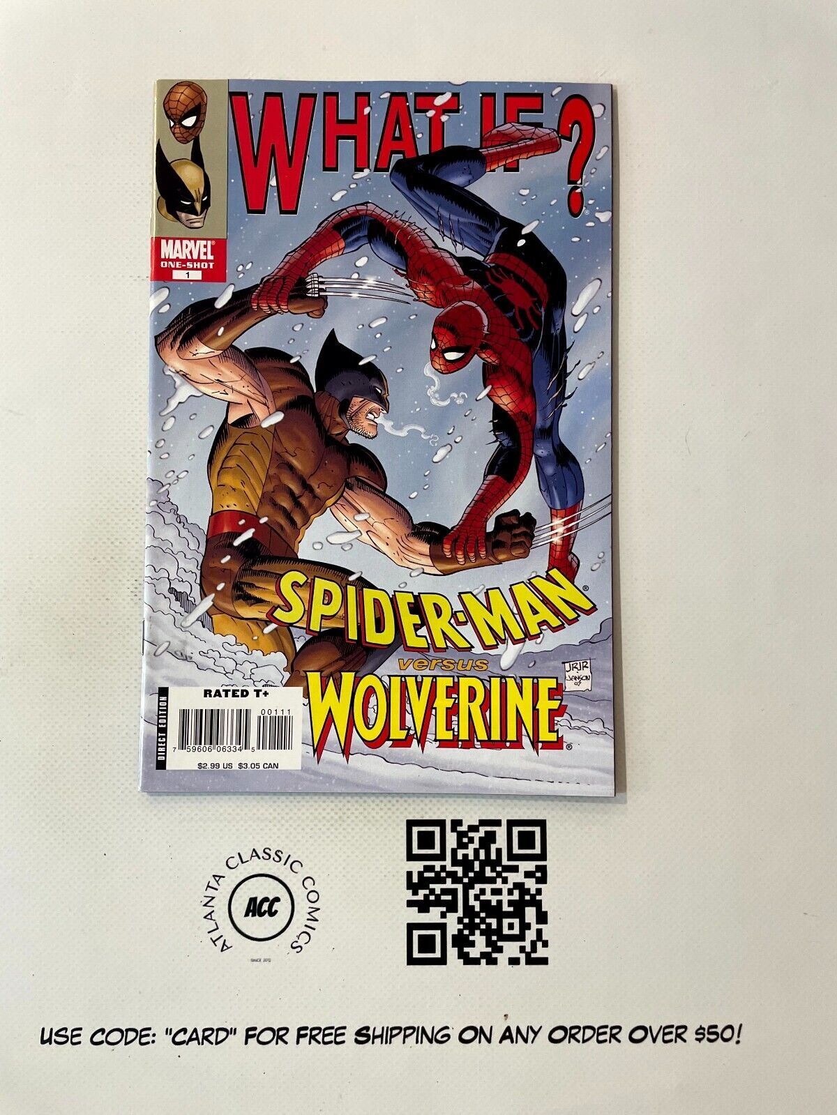 What If ? # 1 NM Spider-Man Versus Wolverine Marvel Comic Book X-Men ...