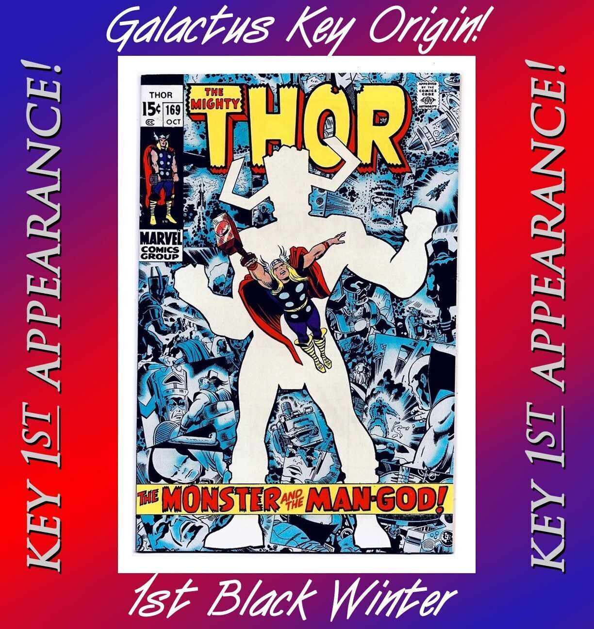 Odin Vs Galactus Comic