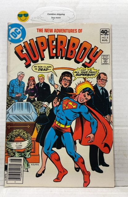 The New Adventures of Superboy #8 (1980) | Comic Books - Bronze Age, DC ...