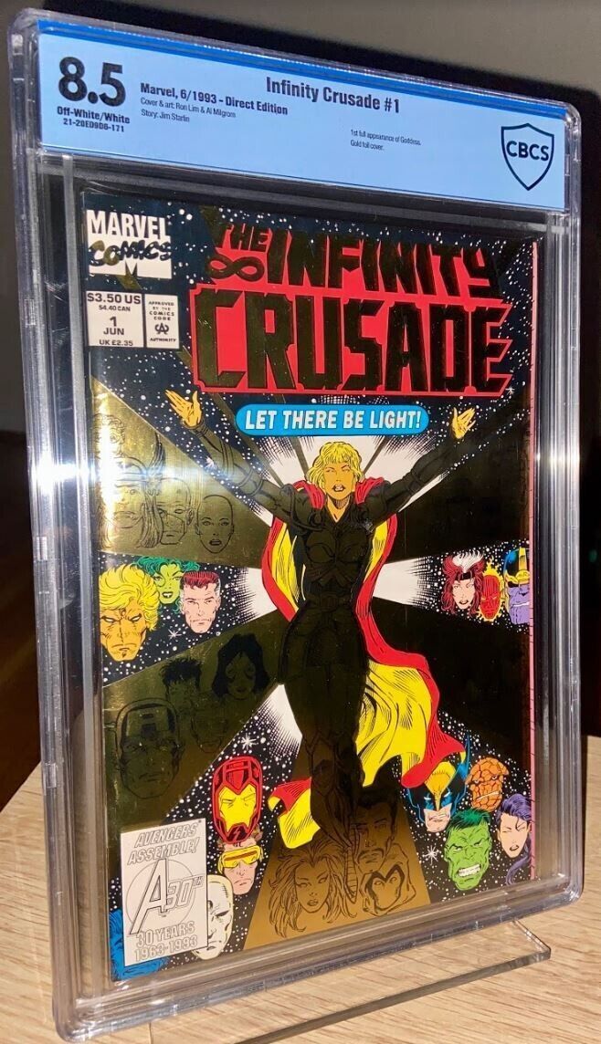 Infinity Crusade #1 - Key & 1st full appearance of Goddess! CBCS 8.5 ...