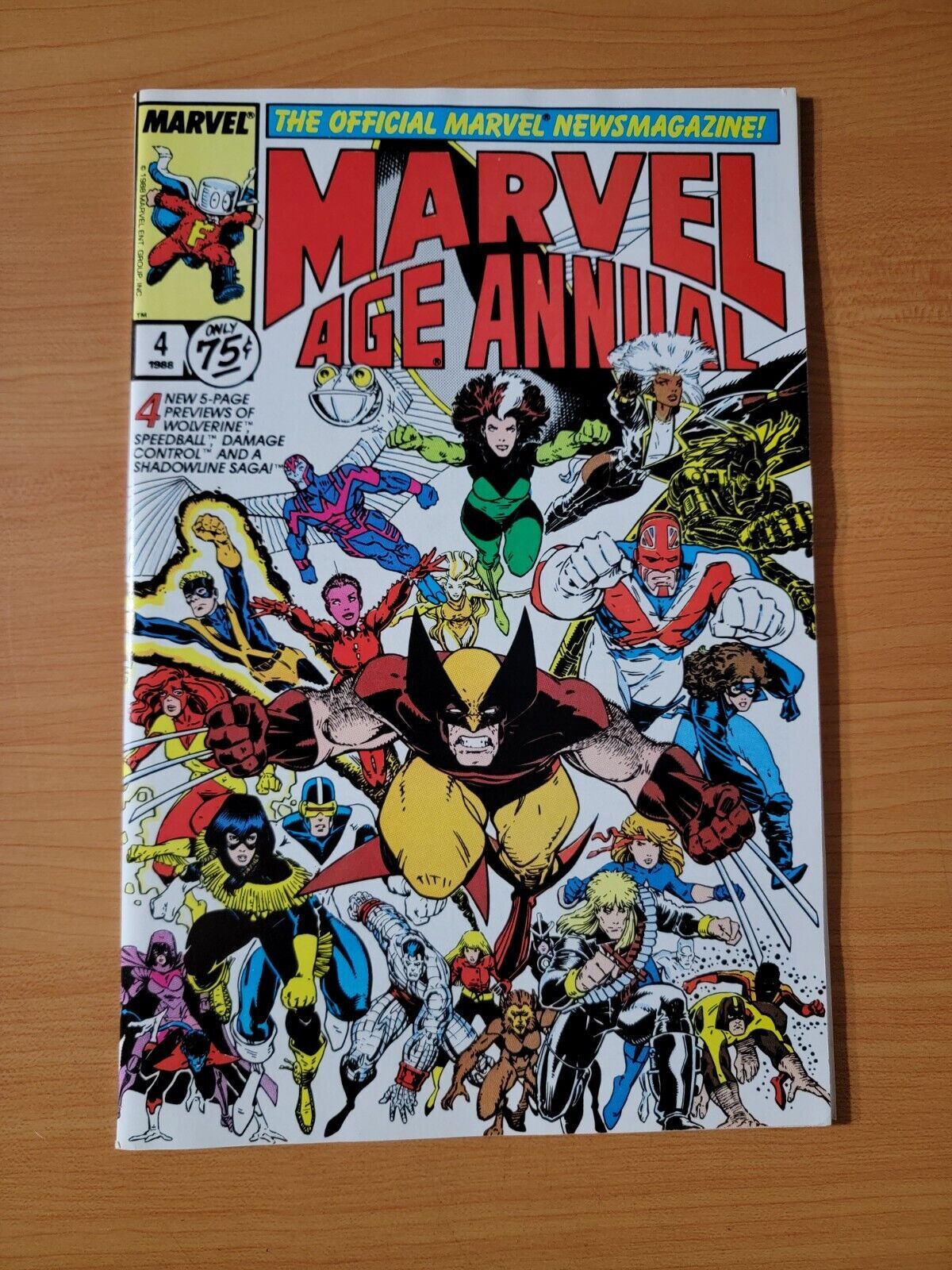 Marvel Age Annual #4 ~ NEAR MINT NM ~ 1988 Marvel Comics | Comic Books ...