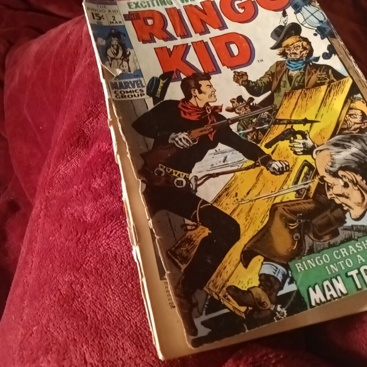 The RINGO KID Volume 1 #2 & 8 MARVEL COMICS Bronze Age Western Colt ...