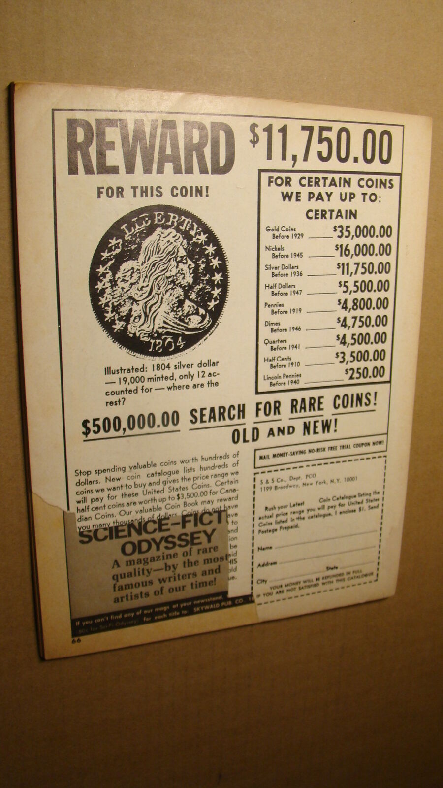 Nightmare 4 Scarce Skywald Zombie Rocker Satan's Coffin Creepy Eerie ...