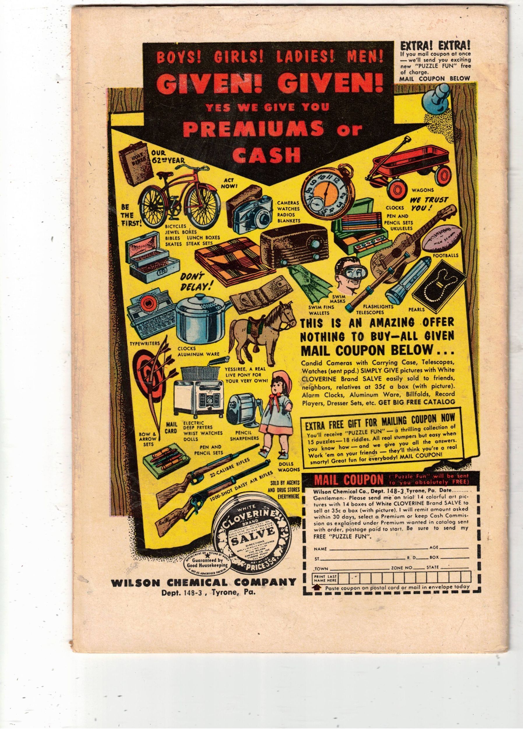 Astonishing #58 (Feb 1957) Mid-Grade VG/FN Danger In The Streets! Pre ...