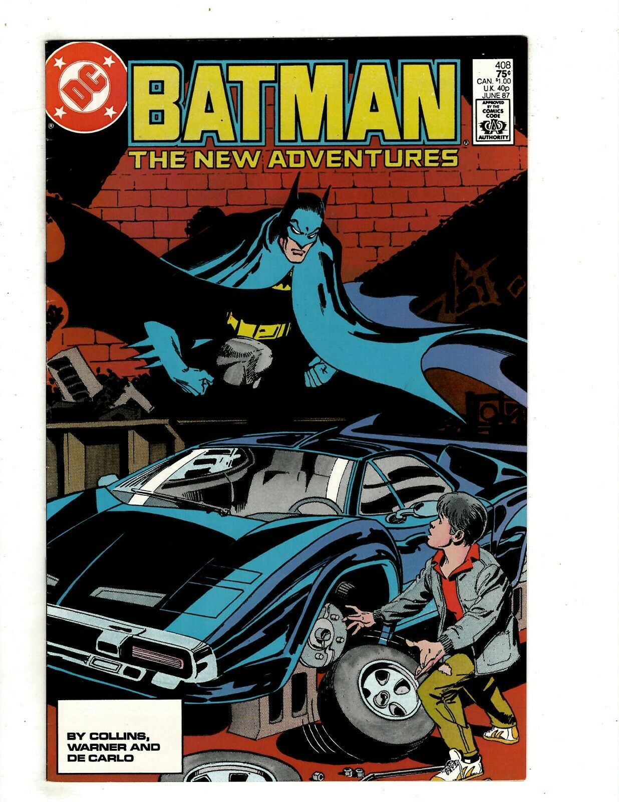 10 Batman DC Comics # 408 409 410 411 412 413 414 416 421 425 Bruce ...