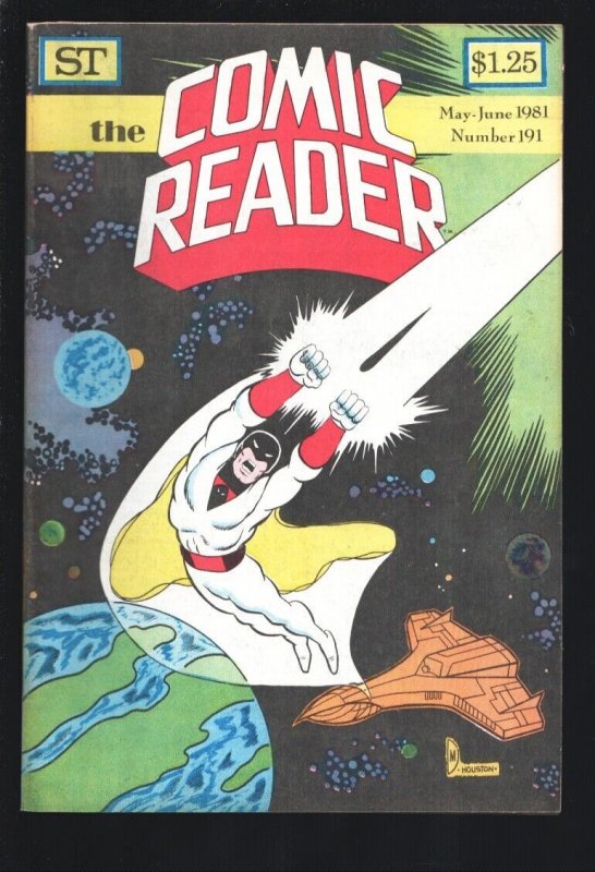 Comic Reader #191 1981 -info about new comics, artists, fanzines-Space ...