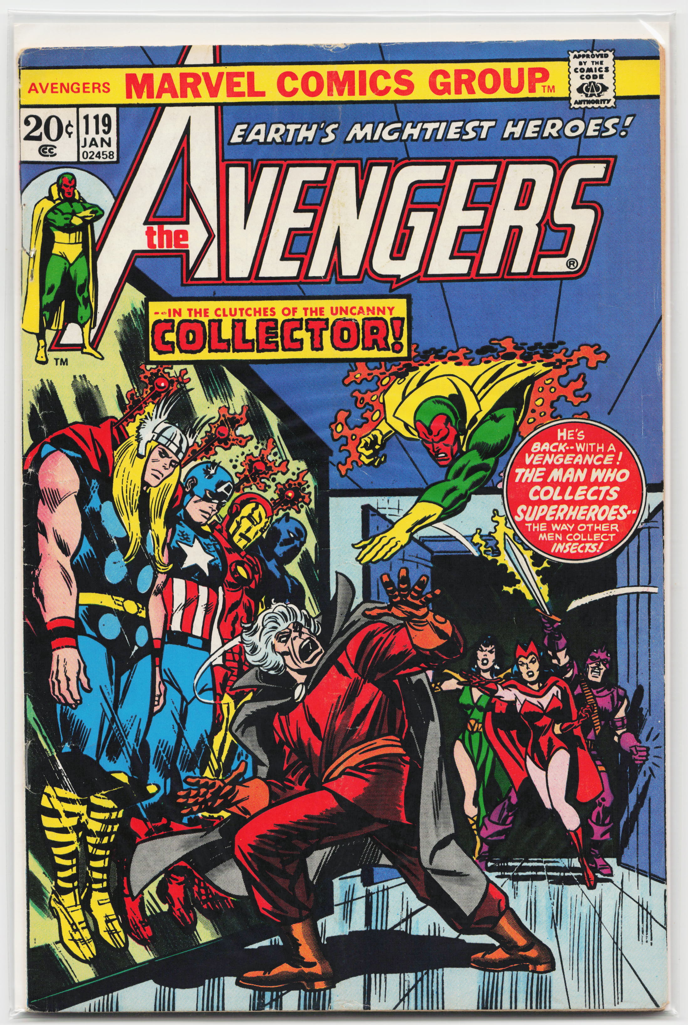 The Avengers #119 (1974) The Avengers | Comic Books - Bronze Age ...