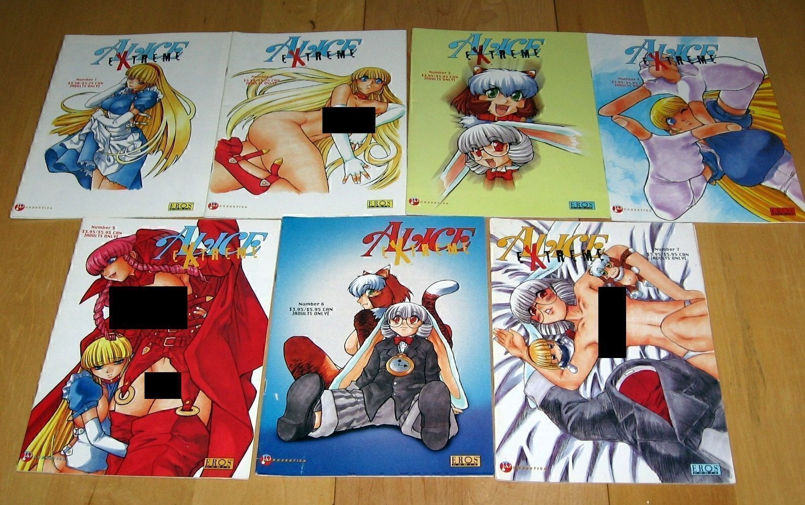 Alice in Sexland and Alice Extreme bundle. 15 issues. | Comic Books - Modern Age, Eros Comix ...