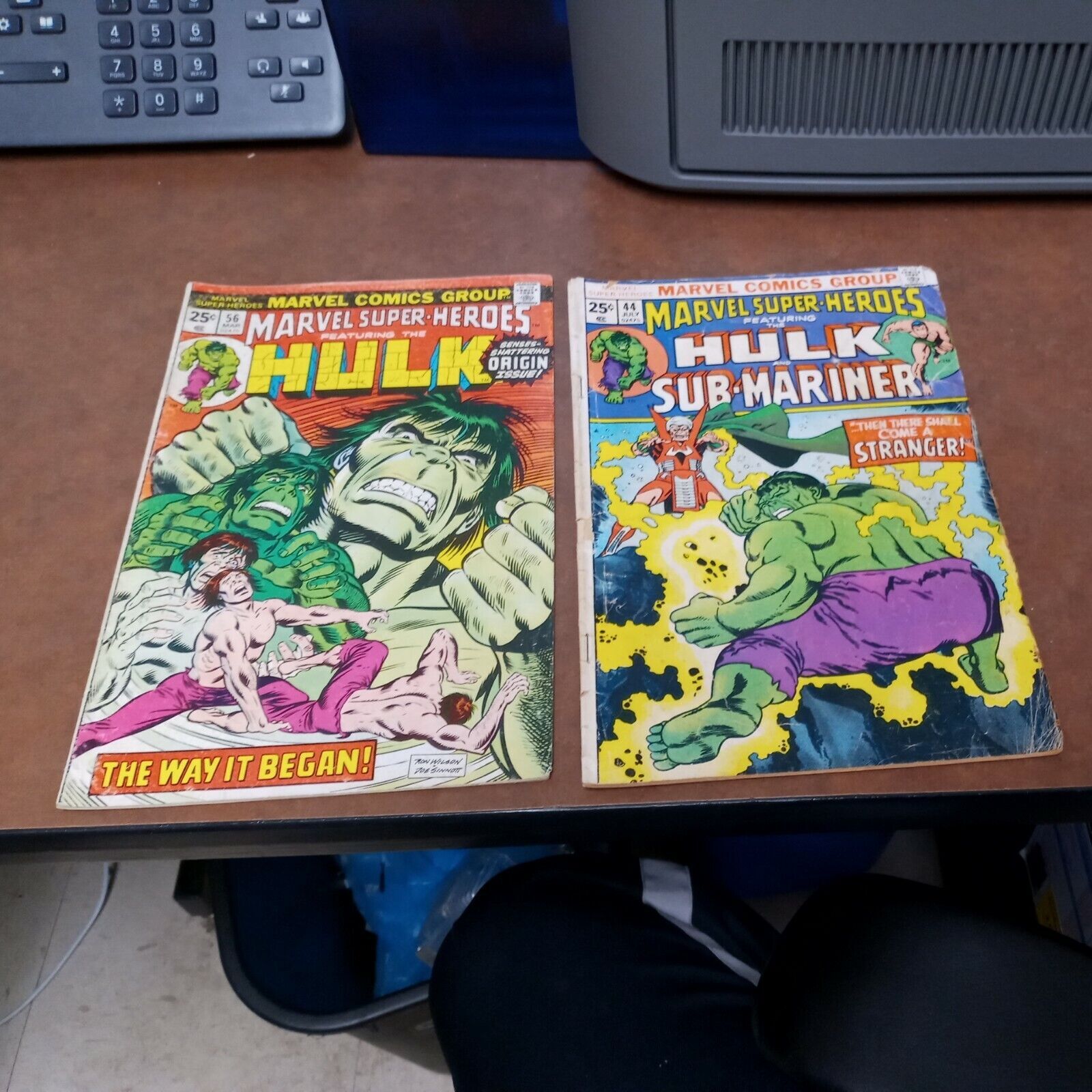 Marvel Superheroes 20 Issue Bronze Age Incredible Hulk Comics Lot Run ...