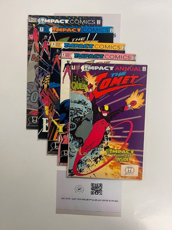 5 Comet Impact Comic Books # 1 4 6 8 15 28 JS30 | Comic Books - Modern ...