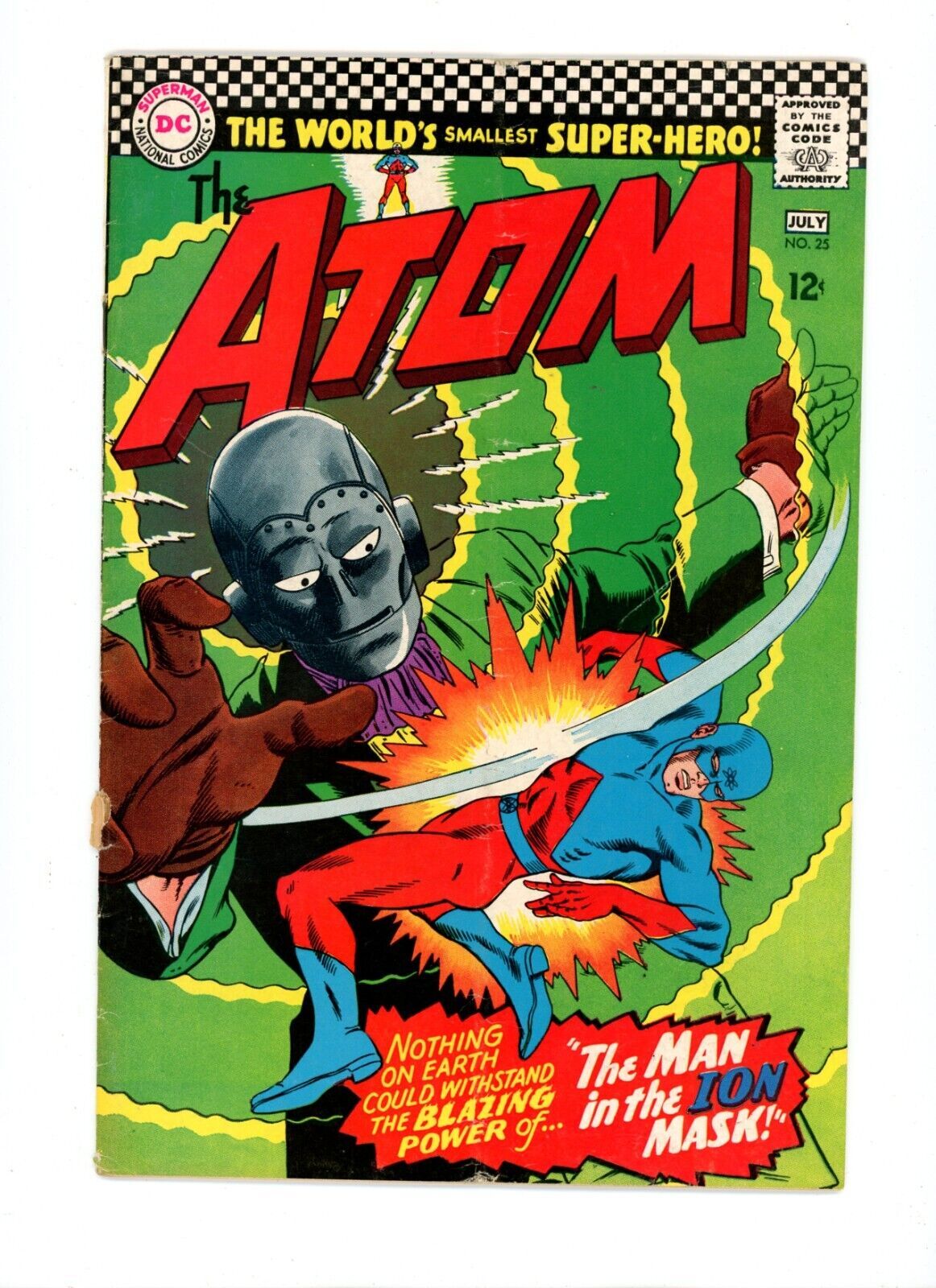 Atom 25 VG 4.0 DC 1966 Silver Age Gardner Fox Gill Kane | Comic Books ...