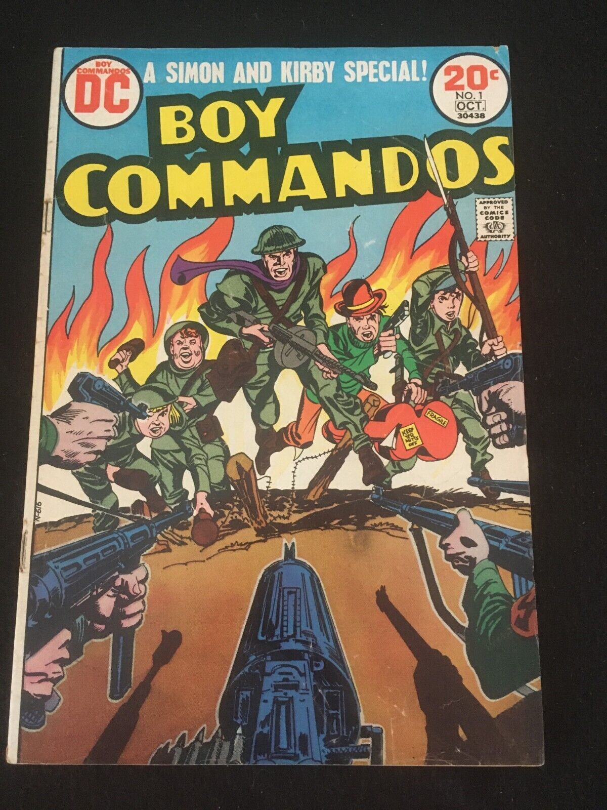 BOY COMMANDOS #1 VG- Condition | Comic Books - Bronze Age, DC Comics, War / HipComic