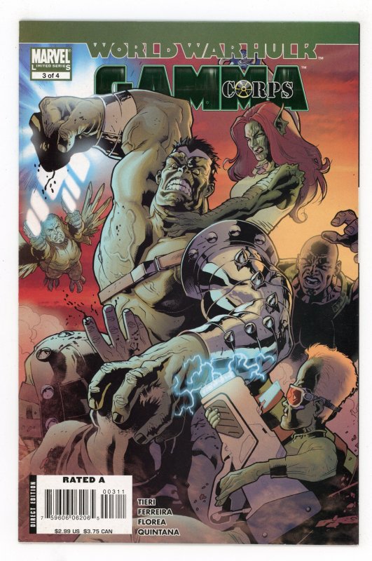 World War Hulk: Gamma Corps #3 Frank Tieri World War Hulk VF | Comic ...