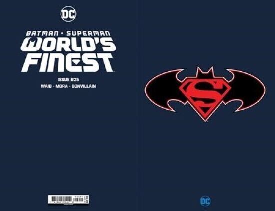 Batman Superman World's Finest #26 Logo Foil Variant Cover E PREORDER 4 ...