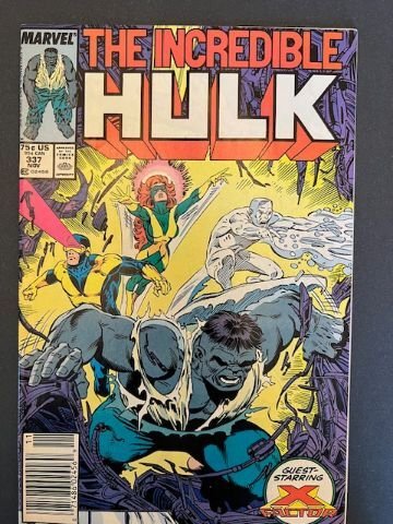 The Incredible Hulk #337 Newsstand Edition (1987) - NM | Comic Books ...