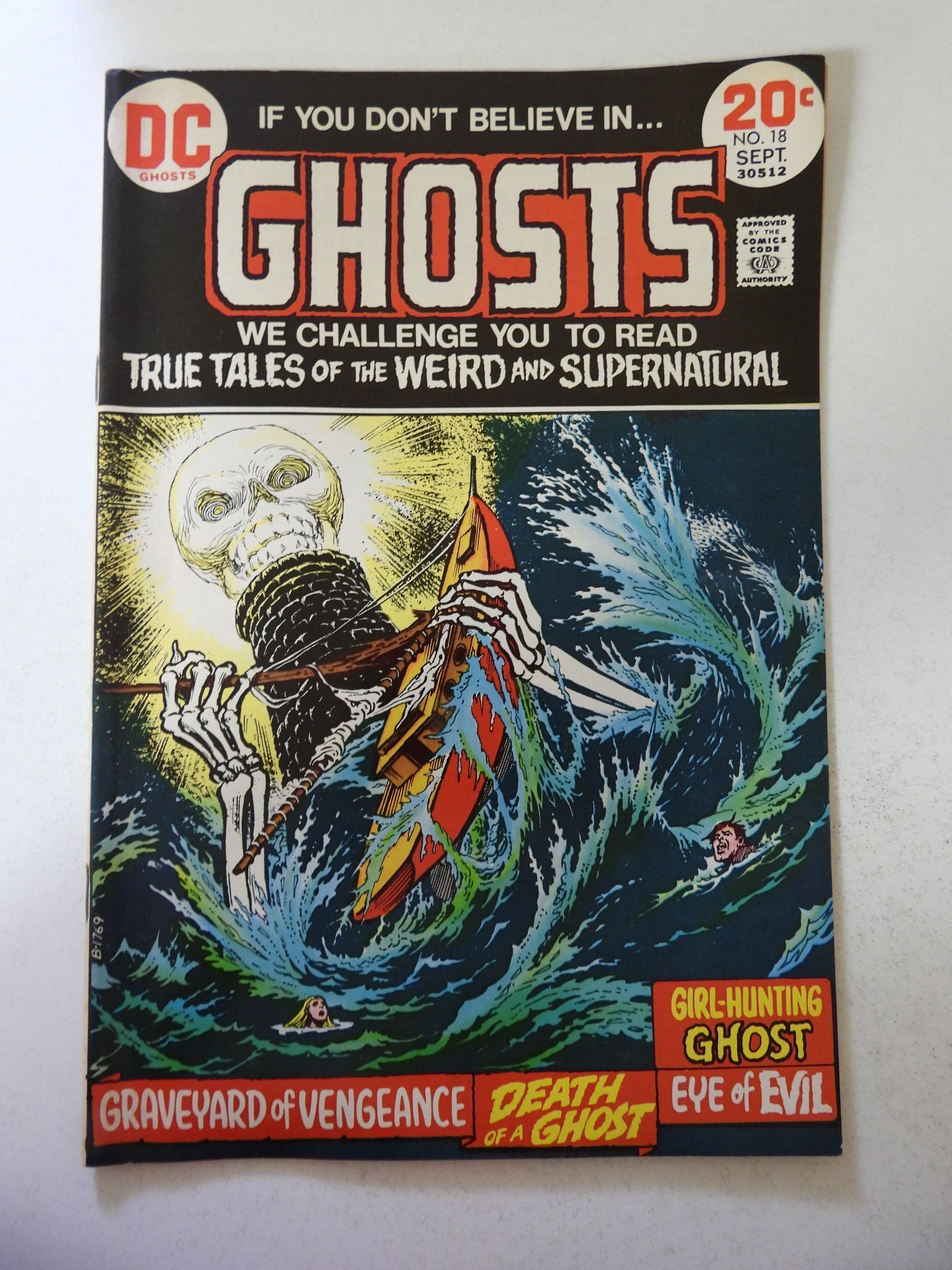 Ghosts #18 (1973) FN+ Condition | Comic Books - Bronze Age, DC Comics ...