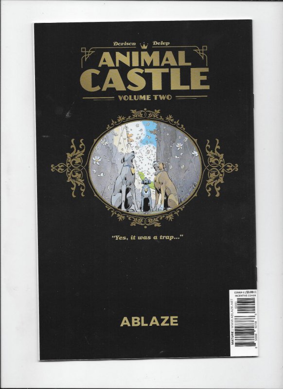 Animal Castle Vol 2 #2 1:10 Ablaze Publishing 2023 Felix Delep ...