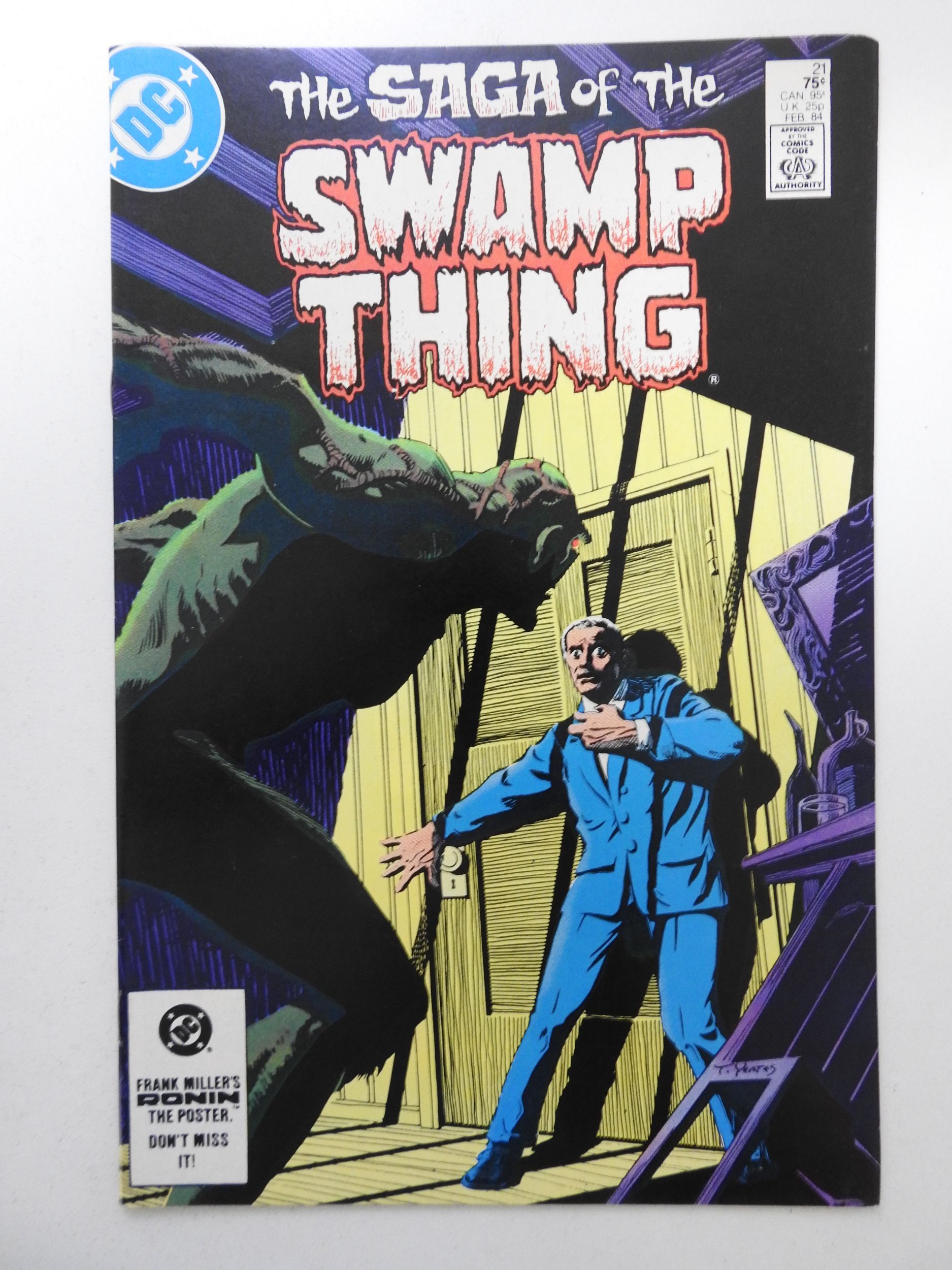 The Saga of Swamp Thing #21 (1984) Alan Moore's Swamp Thing!! Awesome ...