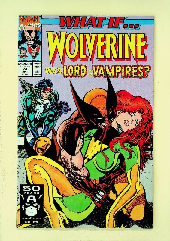 What If #24 Wolverine Was Lord of the Vampires (Apr 1991, Marvel ...