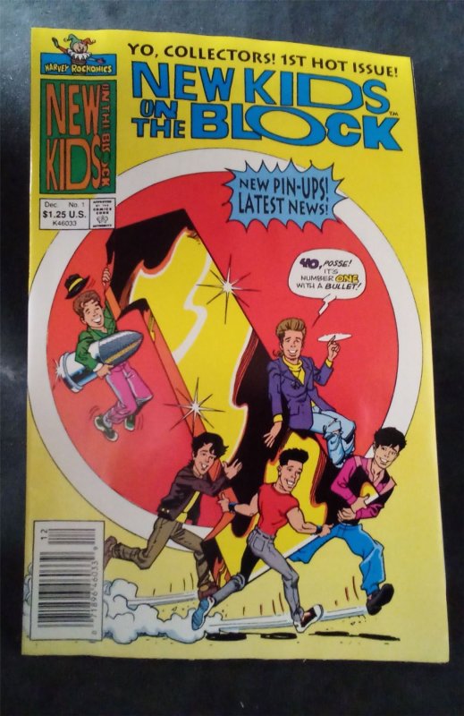 New Kids On The Block #1 1990 Harvey Comics Comic Book | Comic Books ...