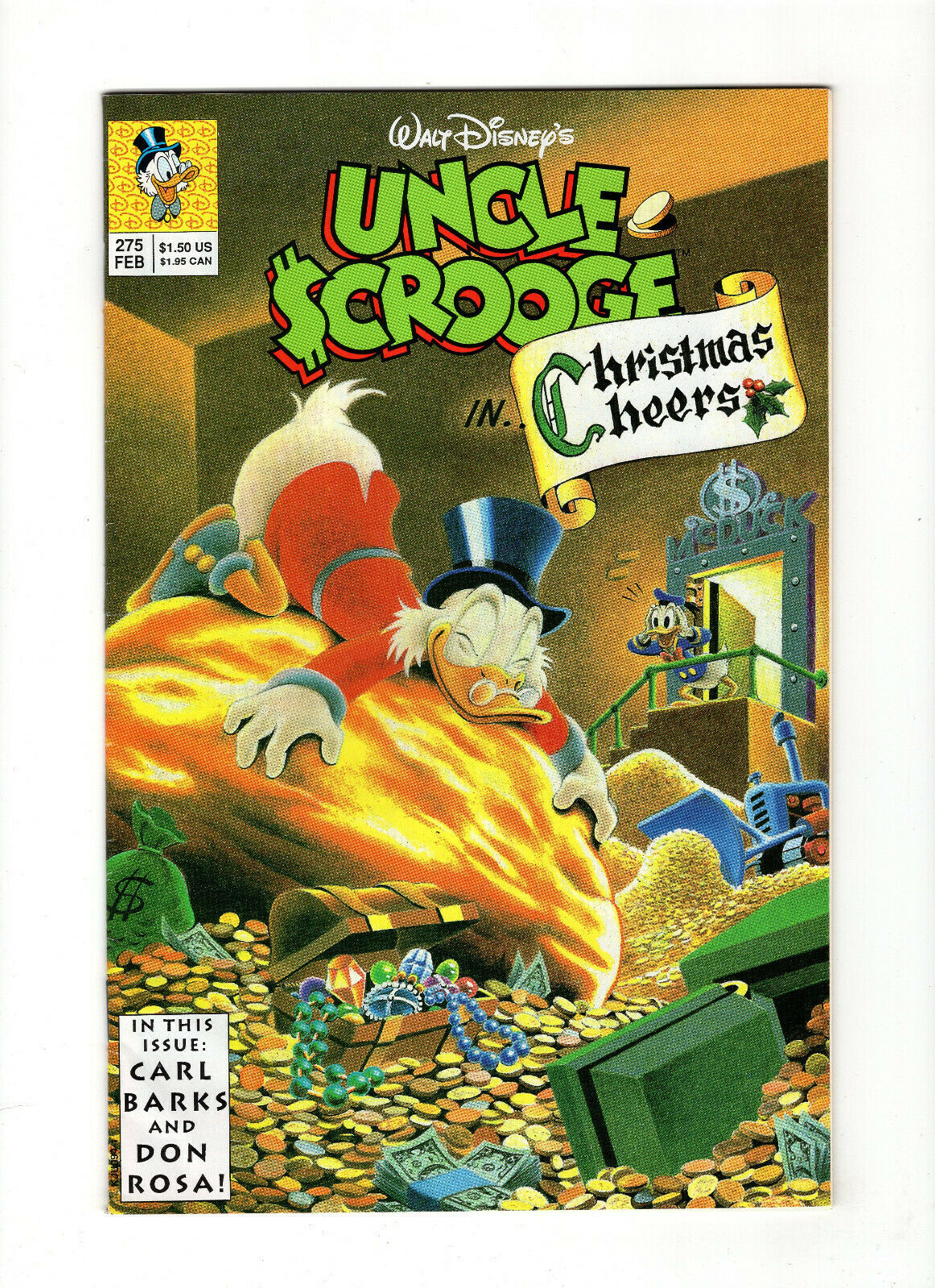 Walt Disney's: Uncle Scrooge Christmas Cheers #275 (1993, Walt Disney ...