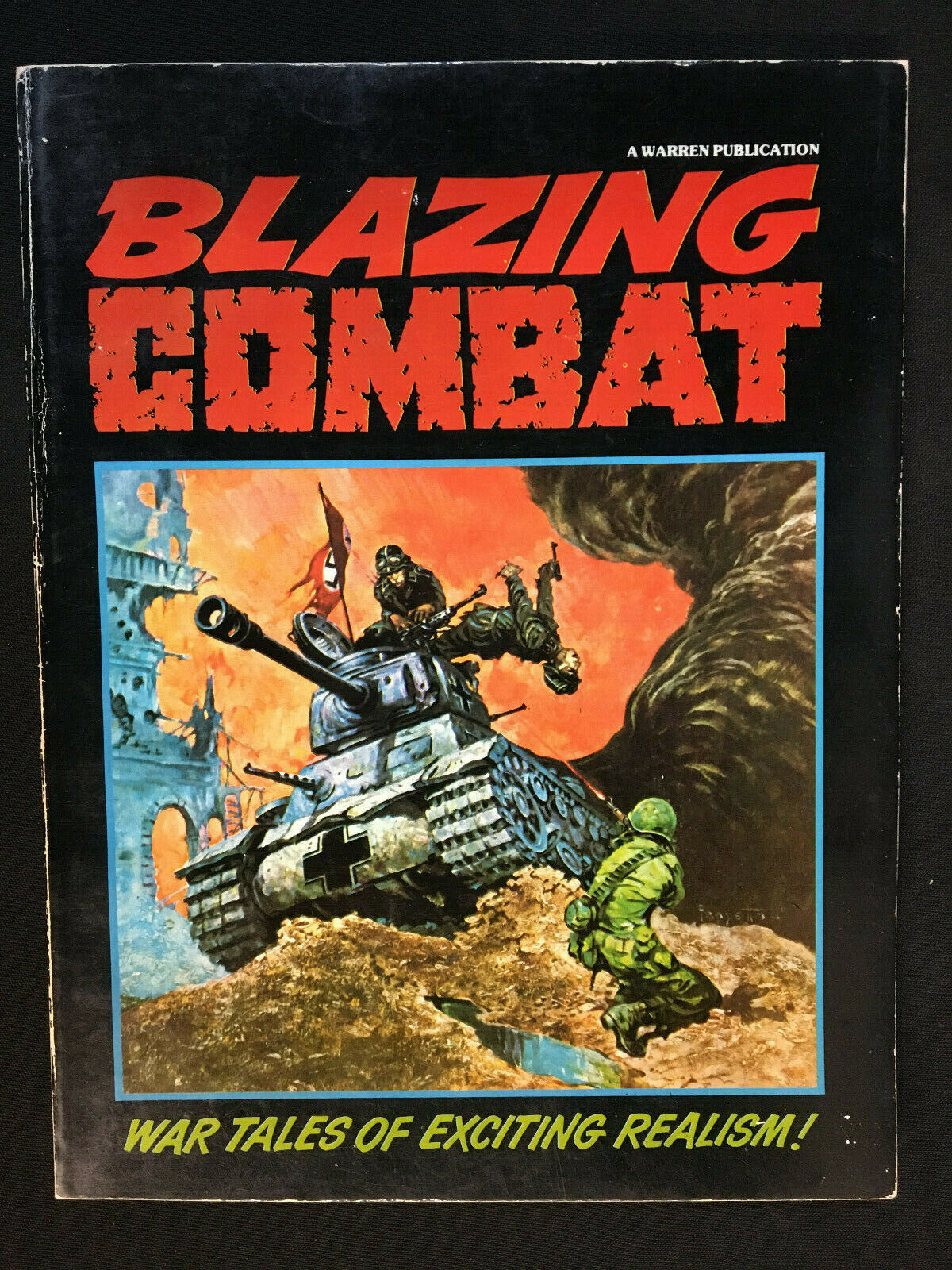 Blazing Combat WAR Tales of Exciting Realism. Frazetta, Wood, Toth ...