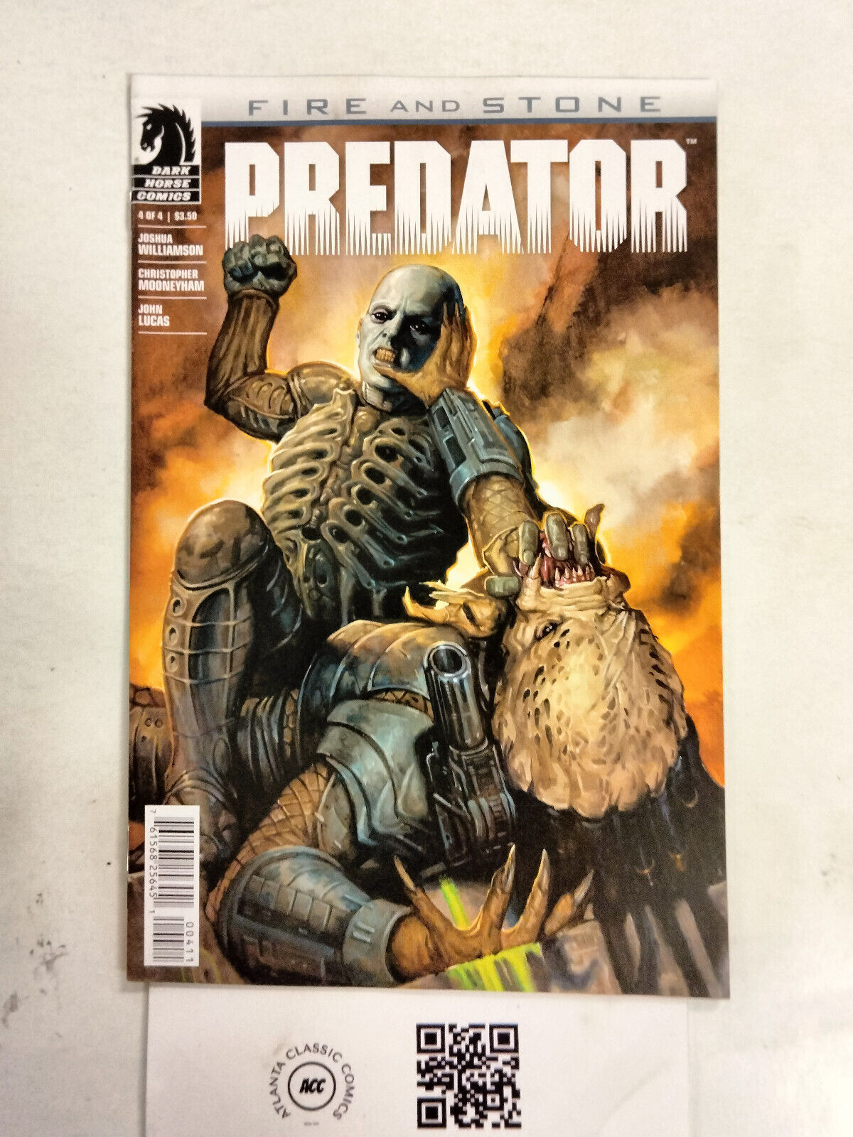 Predator Fire and Stone #4 NM Dark Horse Comic Book Aliens Terminator ...