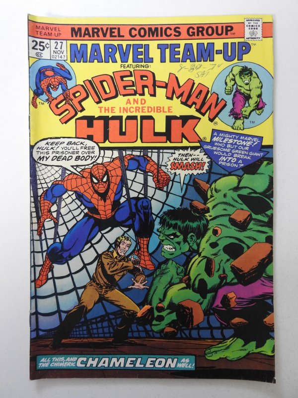 Marvel Team-Up #27 (1974) Sharp VG Condition! | Comic Books - Bronze ...
