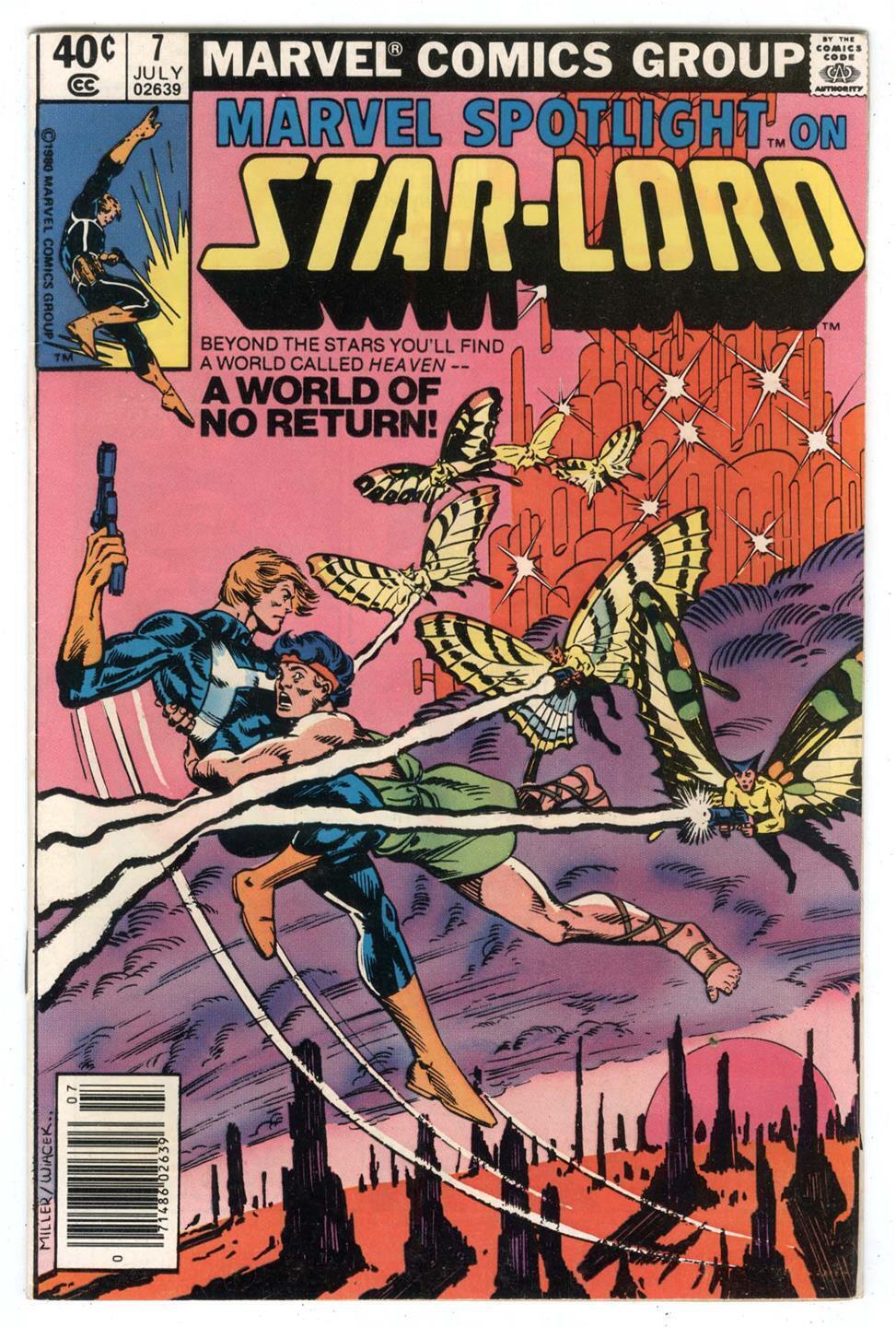 MARVEL SPOTLIGHT #7 2nd Star-Lord in Comics Peter Quill 1980 | Comic ...
