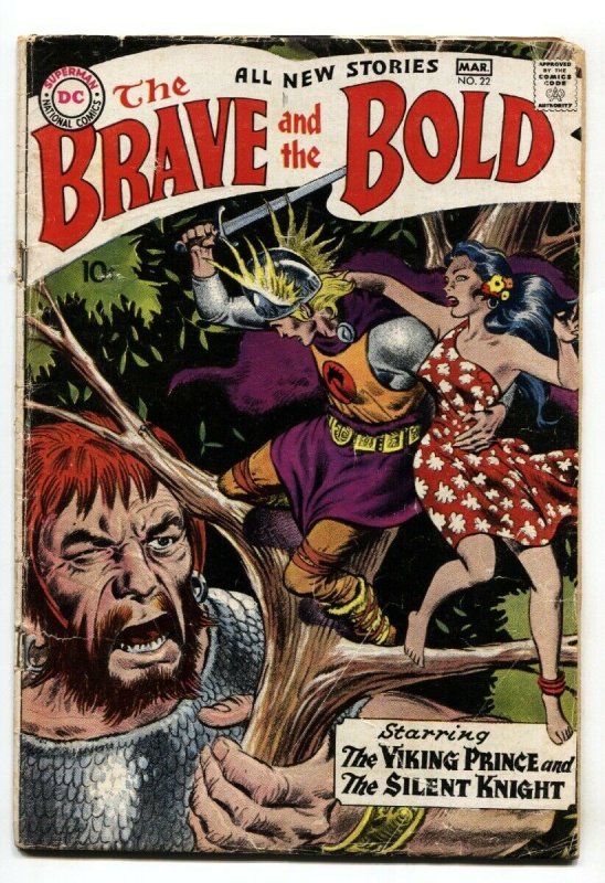The Brave and the Bold #22 1959- Viking Prince-comic book g | Comic ...