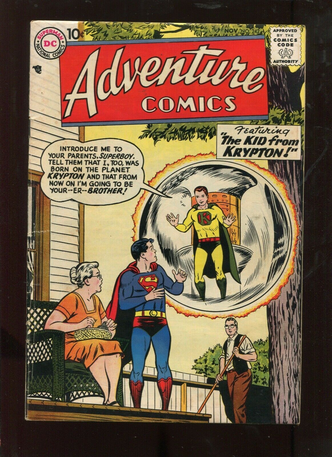 Adventure Comics #242 (4.5) the KID From Krypton | Comic Books - Silver ...