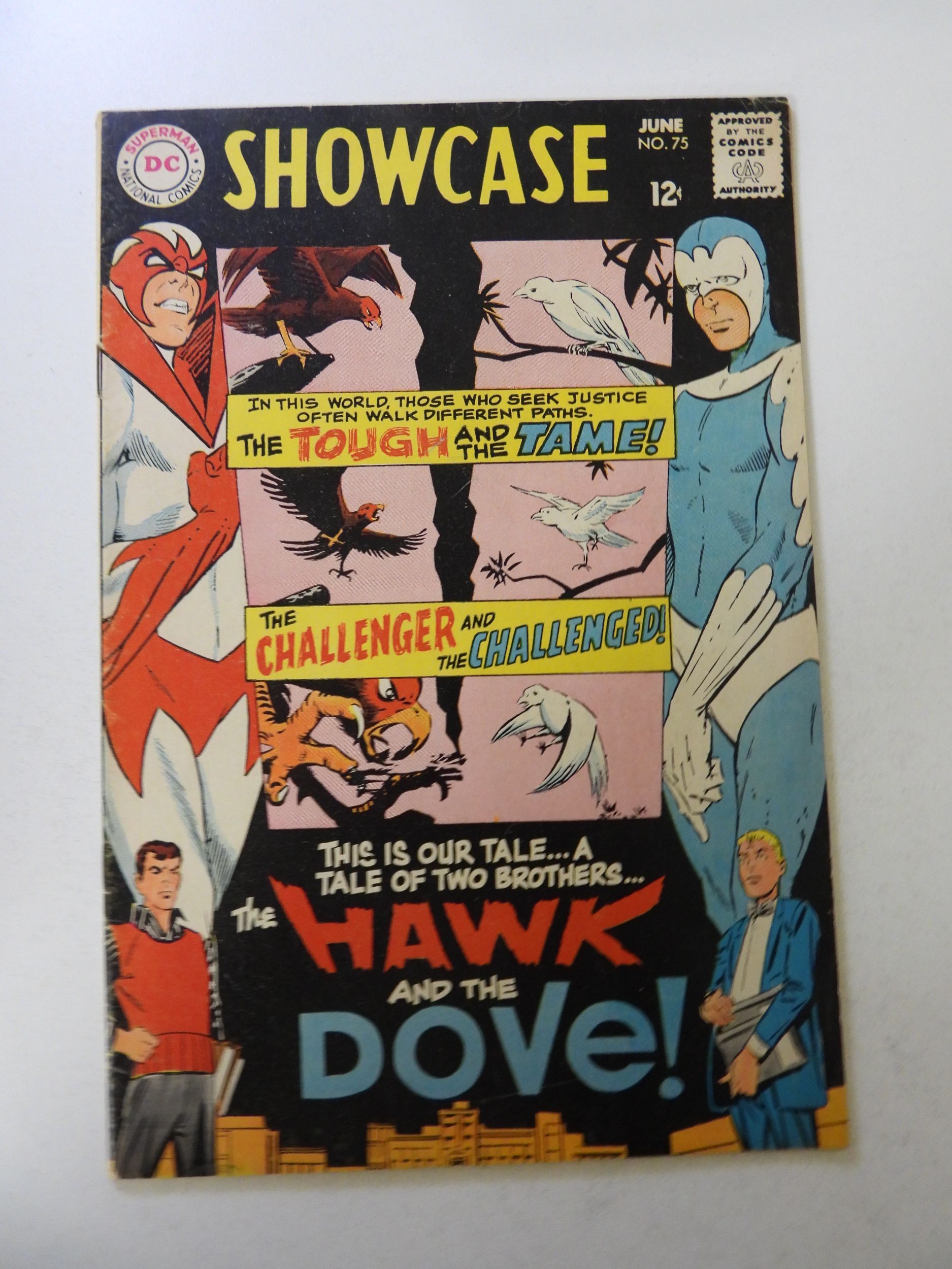 Showcase #75 (1968) 1st appearance of The Hawk and the Dove FN+ ...
