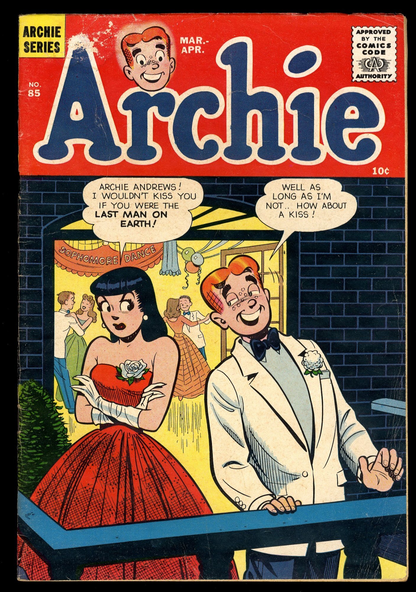Archie Comics #85 VG+ 4.5 The Faring of the Green! Golden Age Comics ...