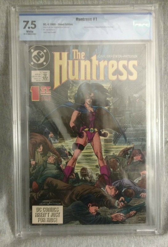 Huntress #1 CBCS 7.5 First Helena Bertinelli | Comic Books - Copper Age ...
